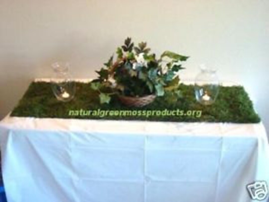 Moss Table Runners 4 16''X48'' Place Setting - Etsy