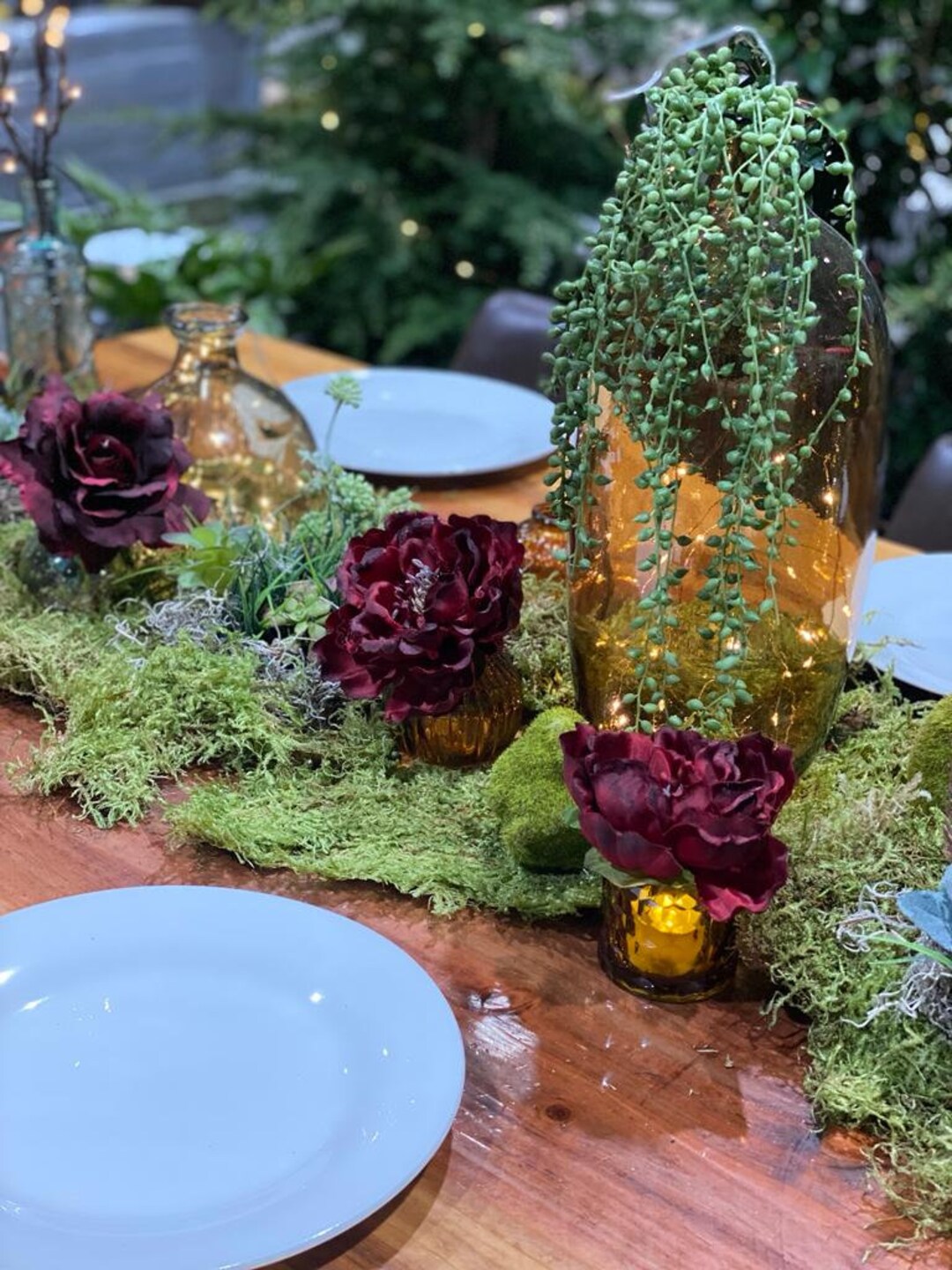 Sheet Moss 12 Square Feet Floral Wedding Arrangments Woodland Wedding ...