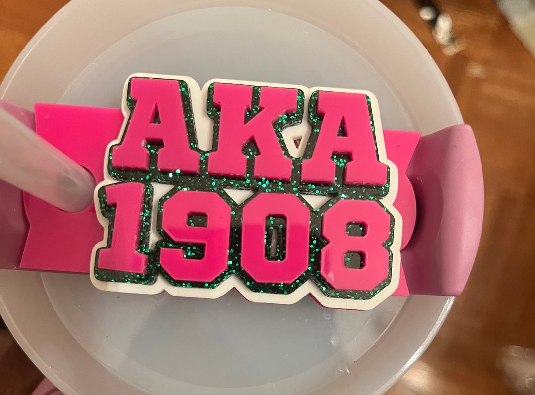 Aka Stanley Cup Topper, 40oz, Sorority Tumbler Topper, Accessories for ...
