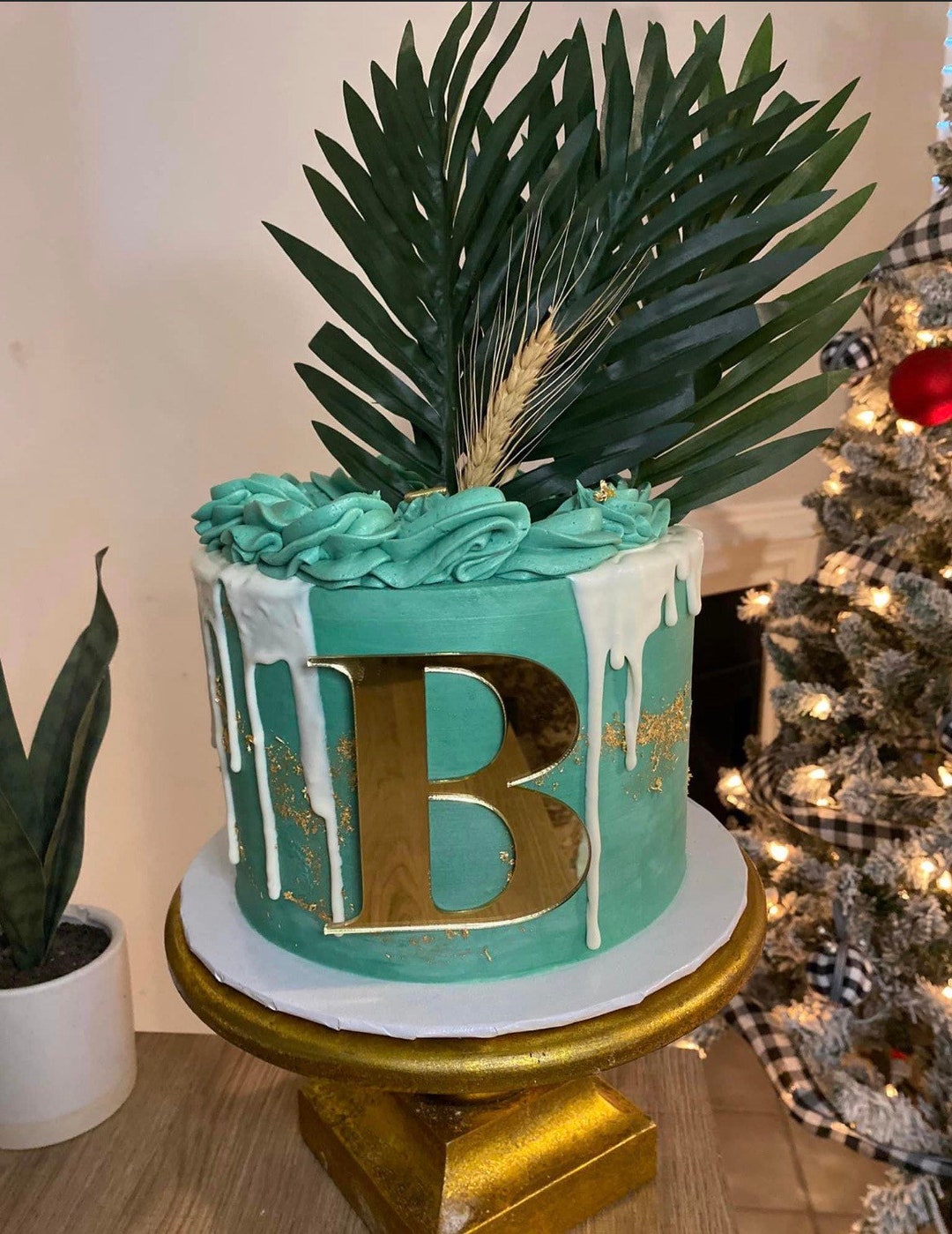 Letter Cake Charm, Single Letter Cake Charm Monogram Cake Charm ...