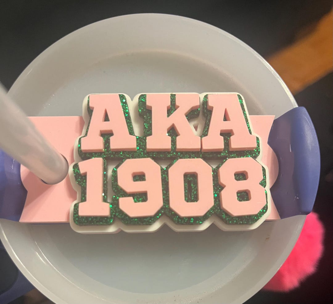 Aka Stanley Cup Topper, 40oz, Sorority Tumbler Topper, Accessories for ...