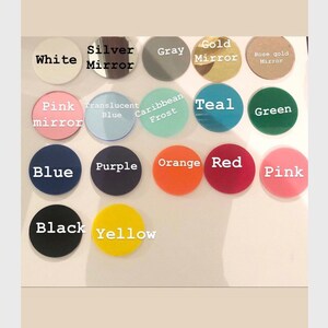 Double Layer Acrylic Name Cake Charm Double Layer Cake - Etsy