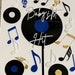 Music Cake Topper, Record Cake Topper, Vinyl Record Cake Topper ...