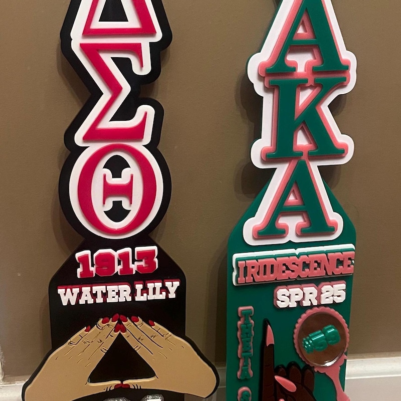 Sorority Paddles for Zeta - Etsy