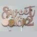 Half Birthday Cake Topper 32nd Birthday Cake Topper Six - Etsy