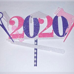 Hairstylist Cake Topper, Cosmetology Cake Topper, Beauty School Cake ...