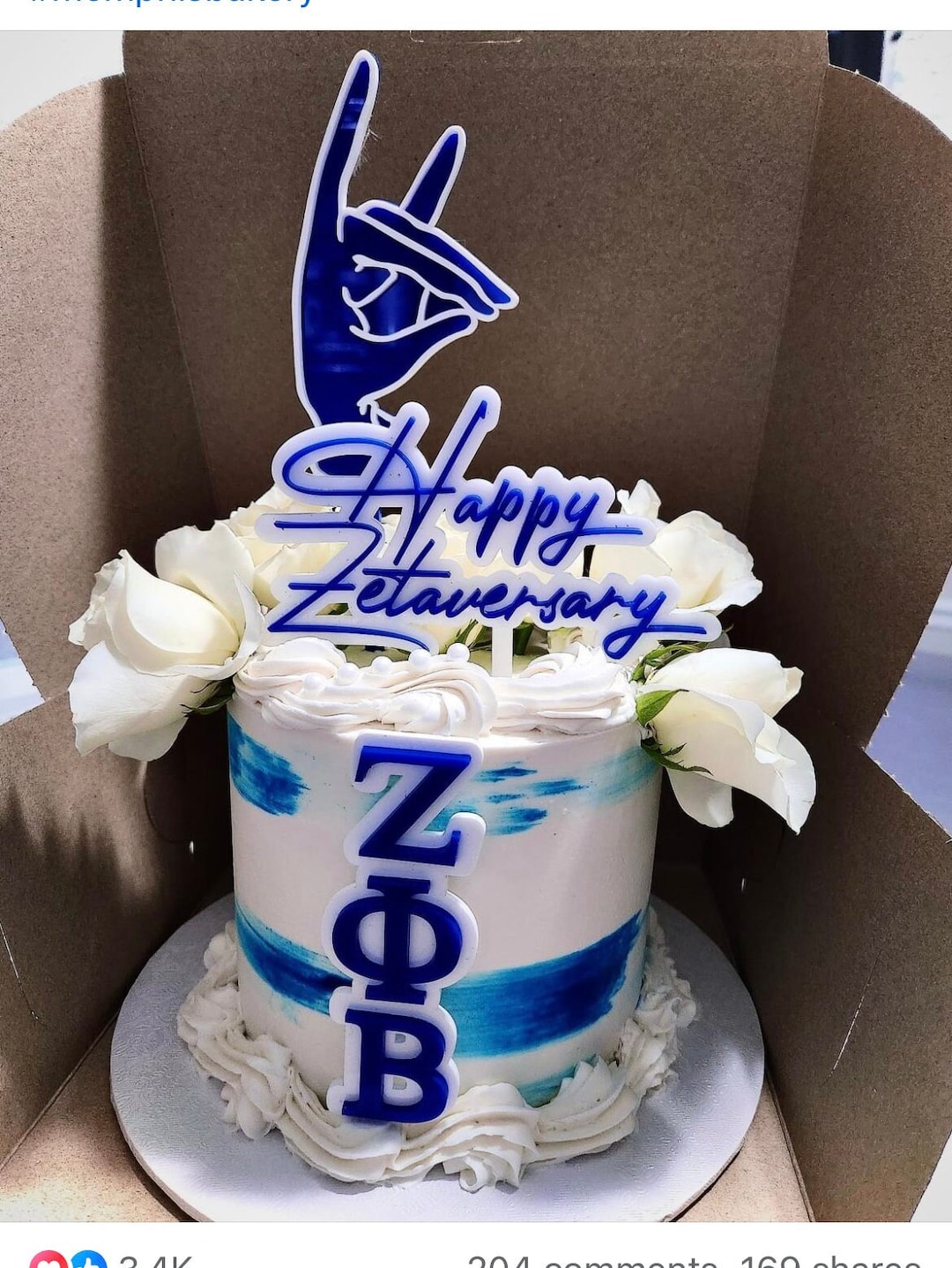 Zeta Phi Beta Cake Set, Cake Decor, Acrylic Cake Decor, Zeta - Etsy