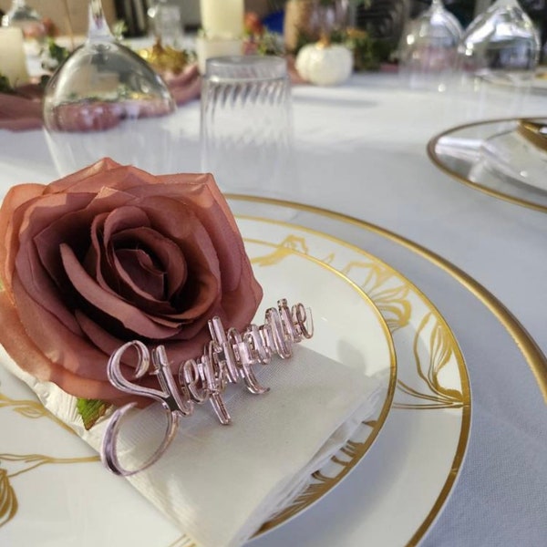 Acrylic Place Card - Etsy