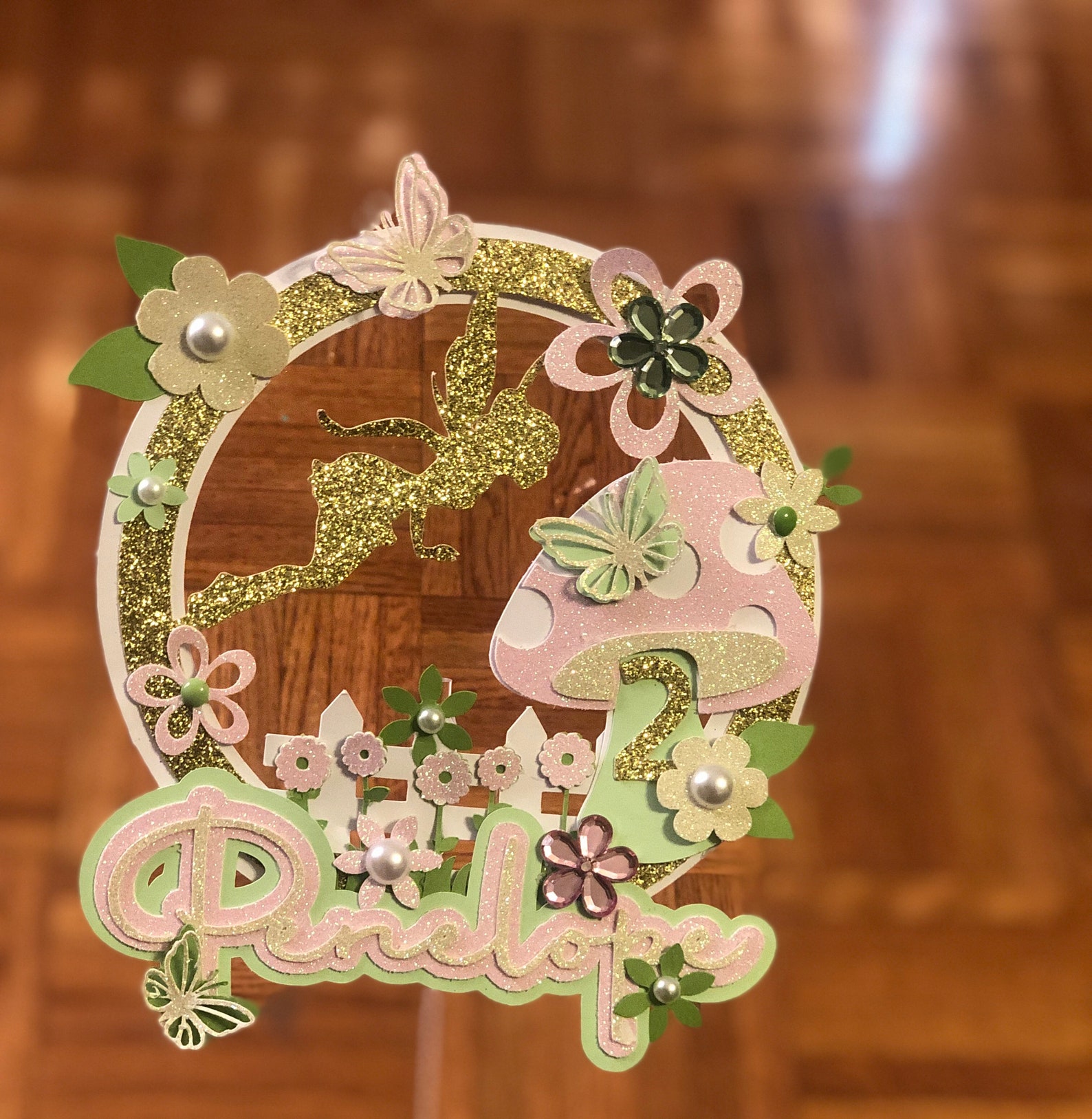 Fairy Cake Topper Fairy Garden Cake Topper Fairy Party - Etsy