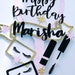 Eyelashes Cake Topper, Eyelash Cake Topper, Beauty Cake Topper, Makeup ...