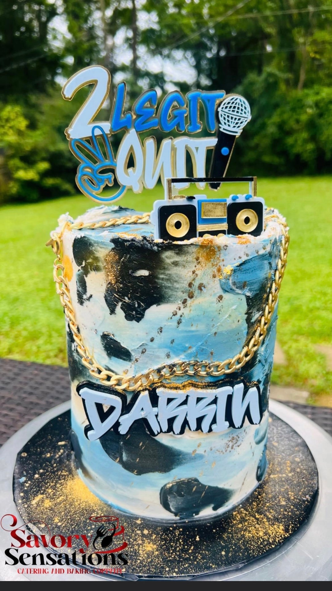 Two Legit 2 Quit Cake Topper, 2 Legit Two Quit Topper, Acrylic Cake ...