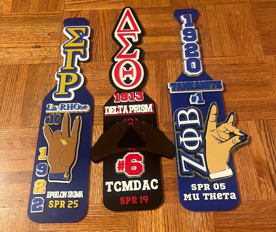 Zeta Paddle, AKA Paddle, Sorority Paddle, Sgrho Paddle, DST Paddle ...