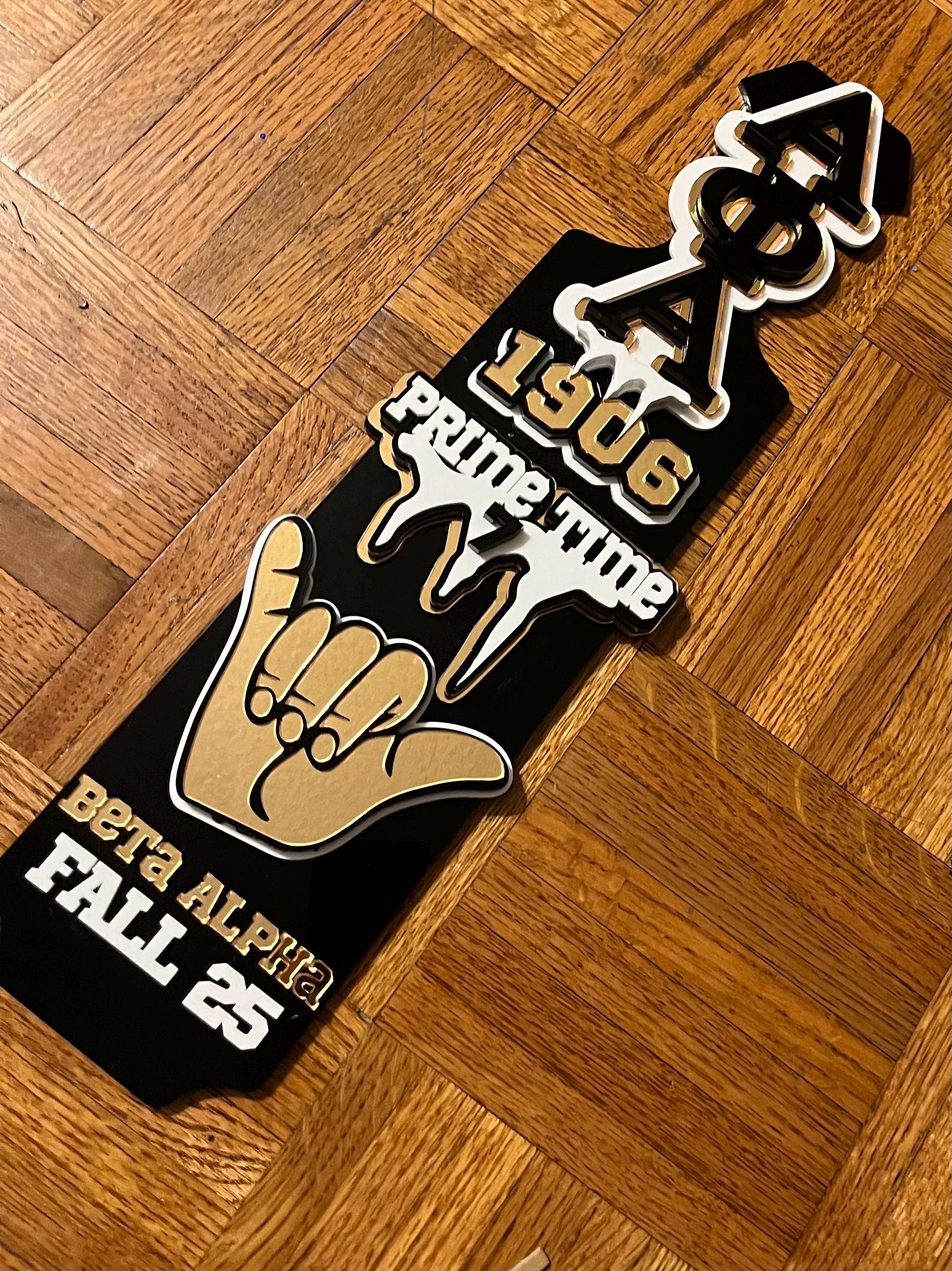 Omega Psi Phi Paddle, Kappa Alpha Paddle, Alpha Phi Alpha Paddle ...