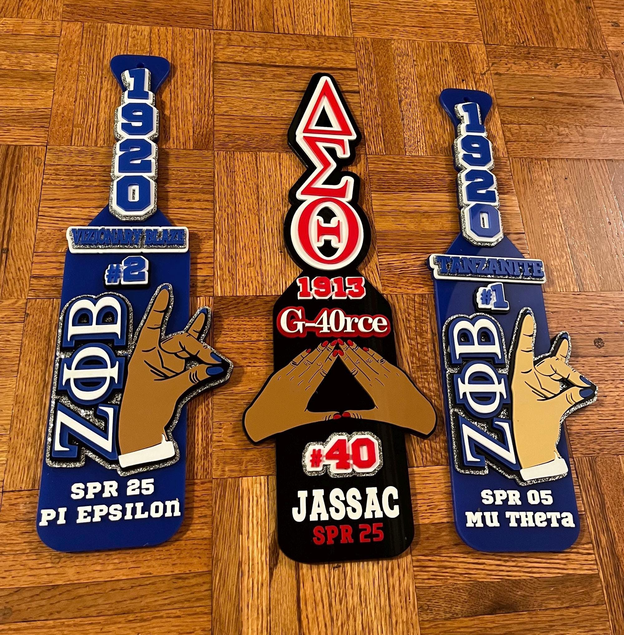 Zeta Paddle, AKA Paddle, Sorority Paddle, Sgrho Paddle, DST Paddle ...
