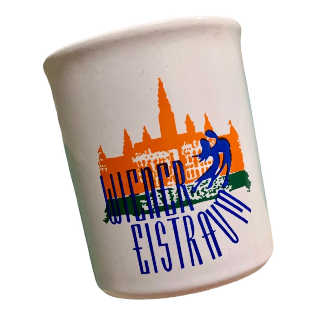 Vintage Wiener Eistraum Souvenir Ceramic Mug From Vienna, Austria - Etsy
