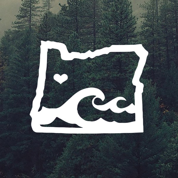 Oregon Decal - Etsy