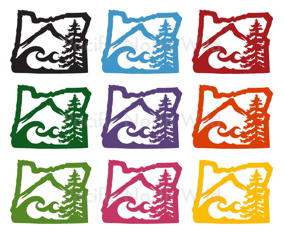 Best of Oregon Vinyl Decals Bumper Sticker Car Window - Etsy