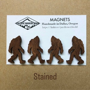 Sasquatch Magnets | Big Foot Magnets - Etsy