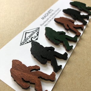 Sasquatch Magnets | Big Foot Magnets - Etsy