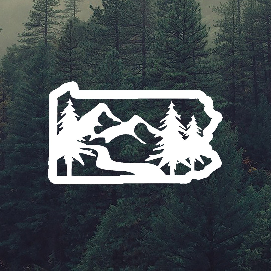 Pennsylvania Vinyl Decal - Bumper Sticker - State of Pennsylvania ...