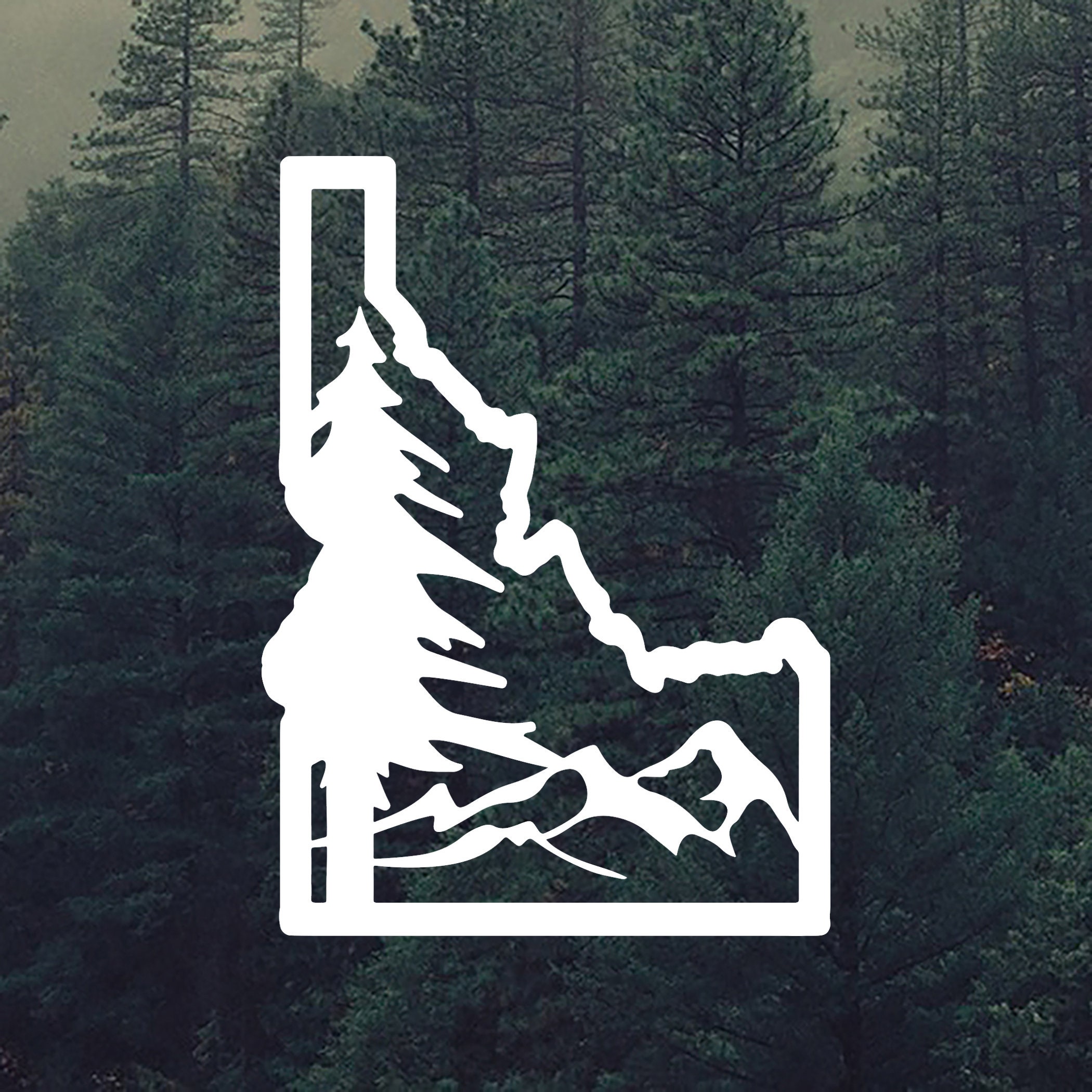 Idaho State Vinyl Decal Sticker - Etsy