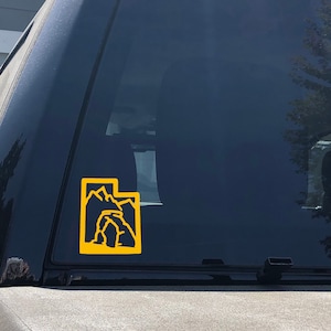 Utah State Vinyl Decal - Utah Sticker - Etsy