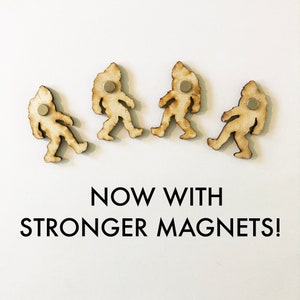Sasquatch Magnets | Big Foot Magnets - Etsy
