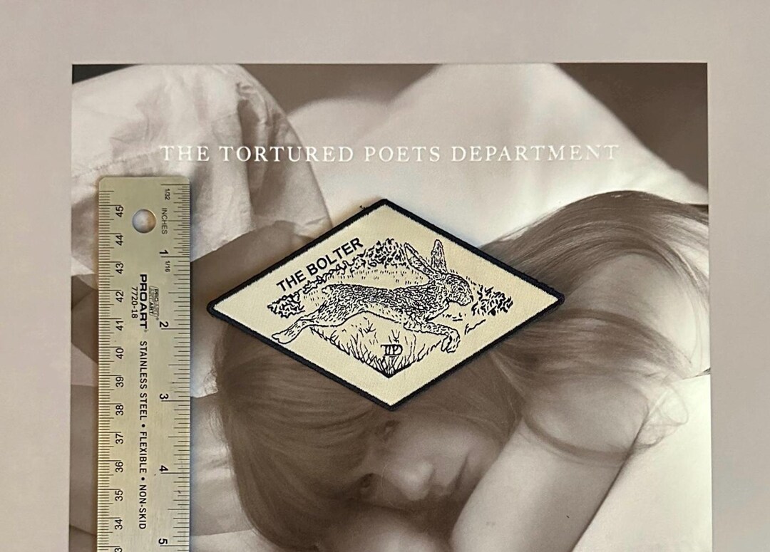 TTPD Collectors Edition Embroidered Patch - the Bolter - Etsy