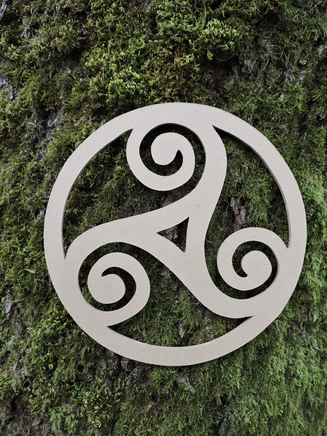 Breton Wooden Triskelion - Etsy
