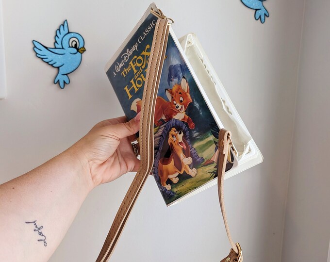 Custom Vhs Vintage Purse. YOU CHOOSE MOVIE. Lined Interior. You Choose ...