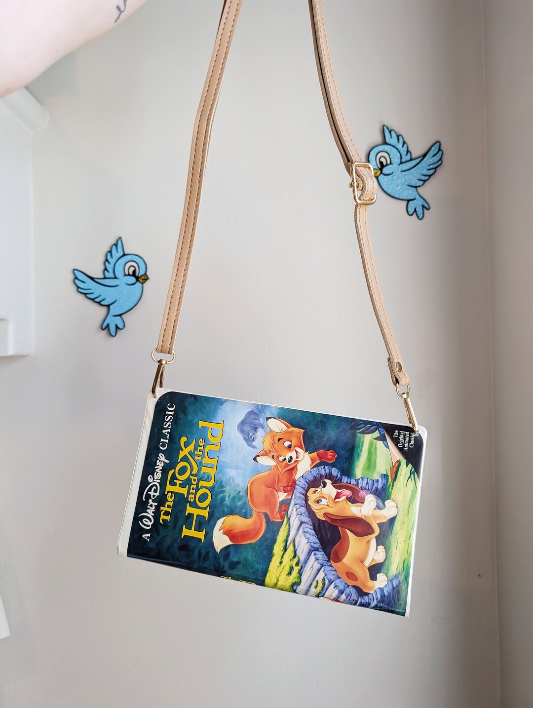 Custom Vhs Vintage Purse. YOU CHOOSE MOVIE. Lined Interior. You Choose ...
