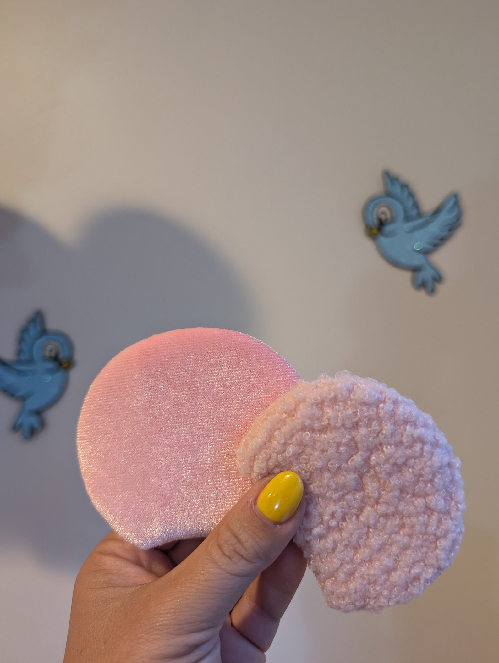 Cindy Inspired Blue Bird and Pearl Cottage Core Mickey Ears. Pearl ...