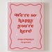 Retro 70s Pink Welcome Sign, Wedding Party Decor - Etsy UK