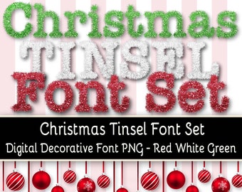 Tinsel Christmas - Etsy