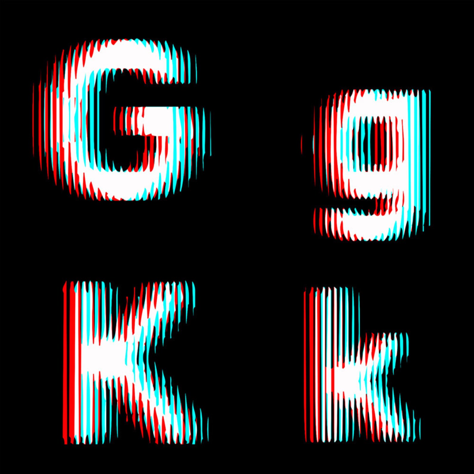 Retro Anaglyph Glitch 3D Movie Font 4 BONUS Glitch Overlays - Etsy