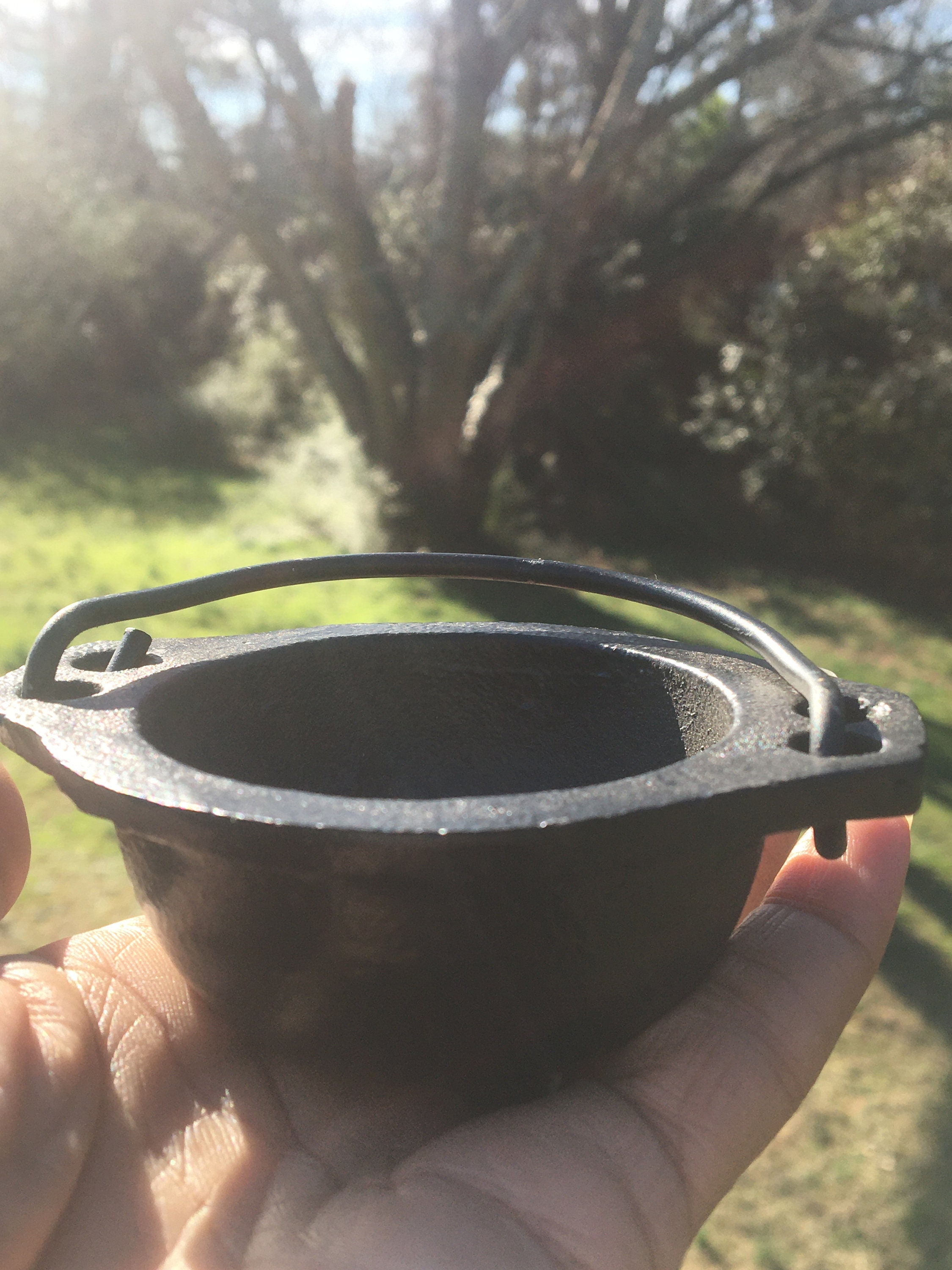 Cast Iron Cauldron with handle | Etsy