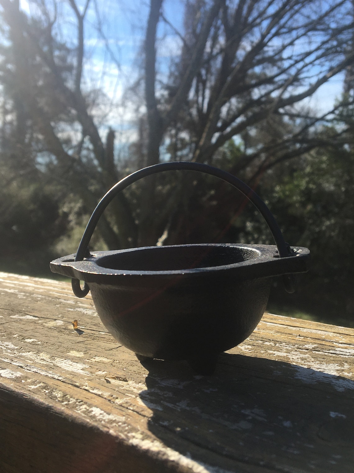 Cast Iron Cauldron with handle | Etsy