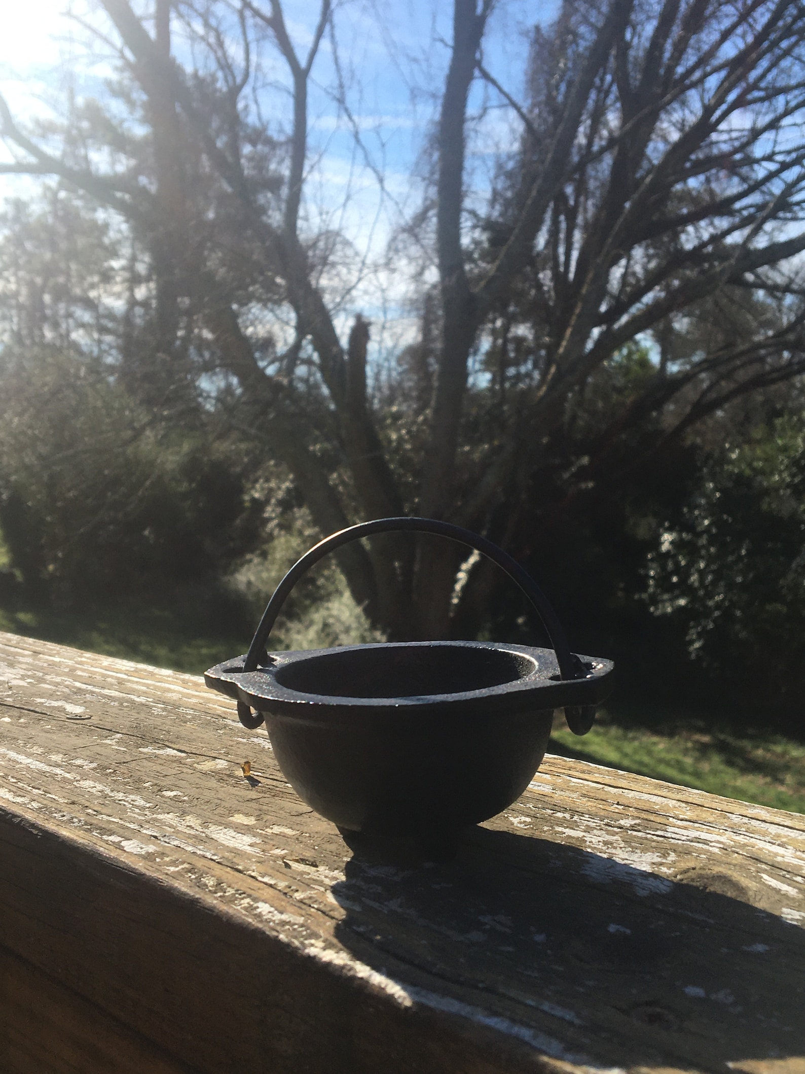 Cast Iron Cauldron with handle | Etsy