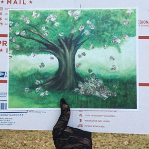 Money Tree- 9x12 Unframed Digital Print - Etsy