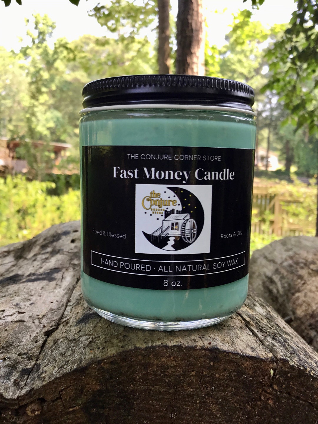 Money Drawing Candle, Money Spell Candle, Fixed Money Candle, Soy Money ...