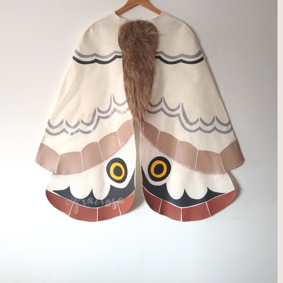 Moth Cape Moth Wings Moth Costume - Etsy