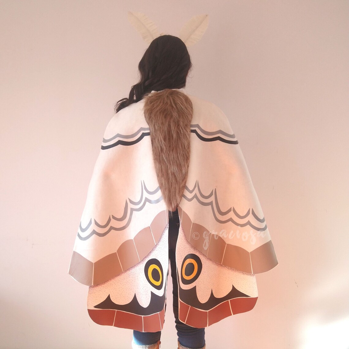 Moth Cape Moth Wings Moth Costume - Etsy
