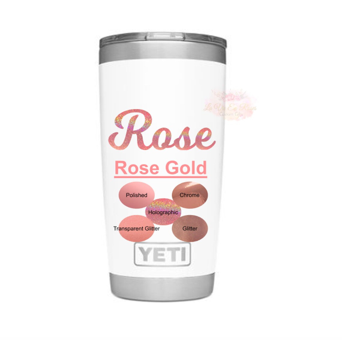 Rose Gold Name Decal Personalized Sticker Personalized Name - Etsy