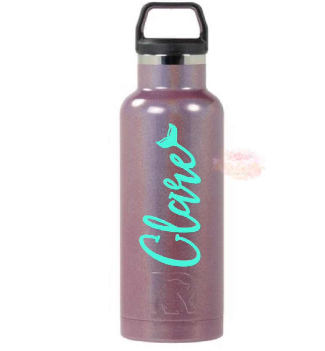 Mermaid Tail Name Decal, Name Sticker, Mermaid Tail, Name Sticker, Cup ...