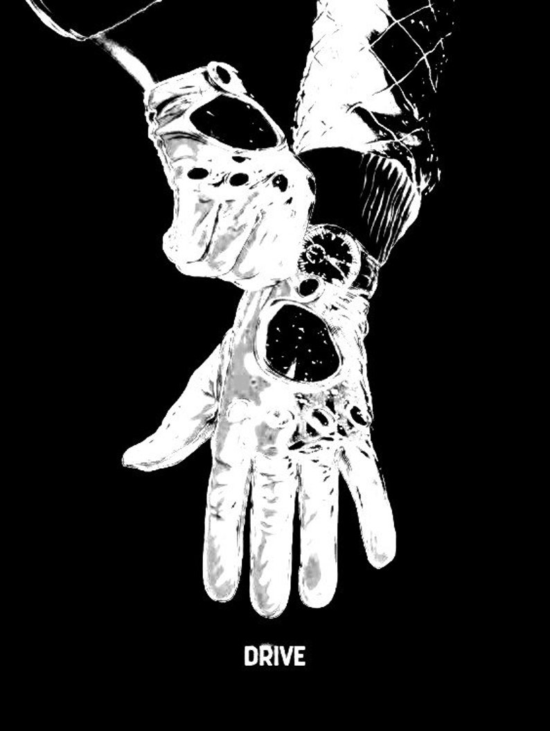 Drive Movie Art Ryan Gosling there is No Clean Getaway - Etsy