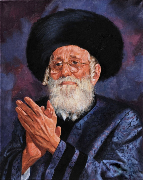 REBBE Judaica Art Print | Etsy