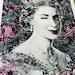 Queen Elizabeth "wink" Art Prints Lithograph Large Size - Etsy