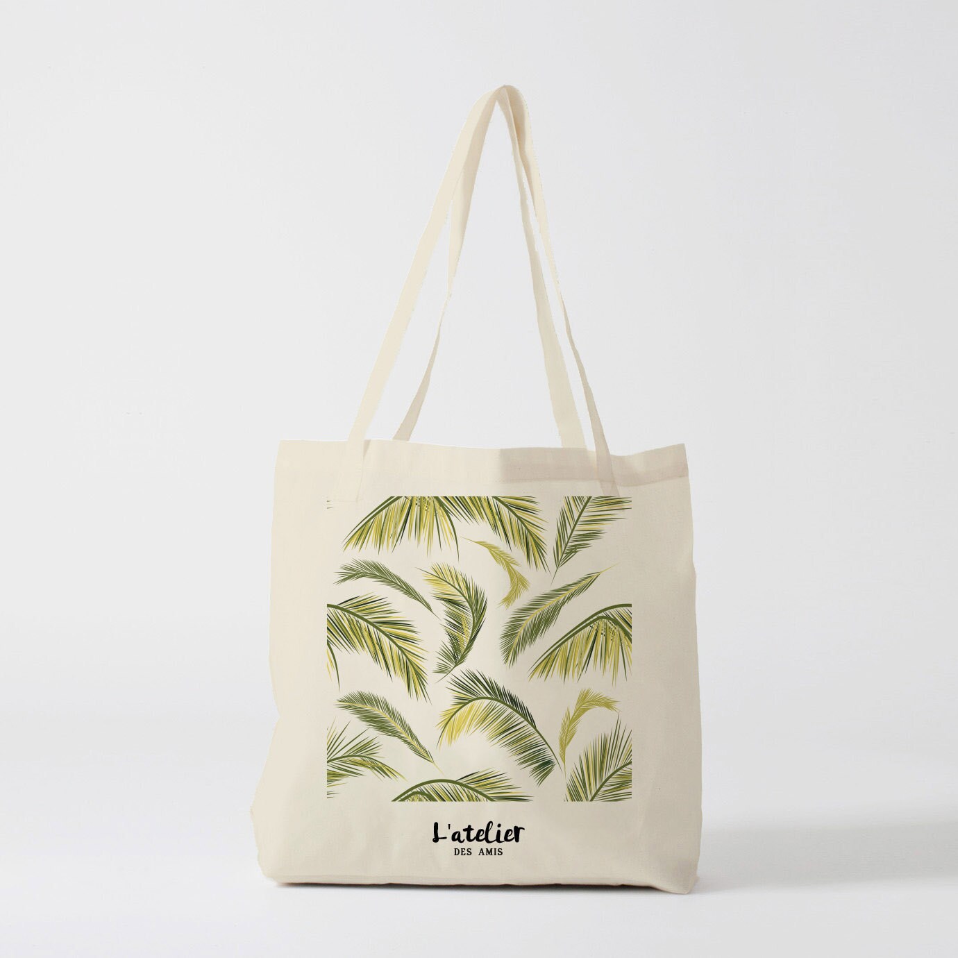 X95Y Tote bag Palm tree bag in canvas cotton bag diaper bag | Etsy