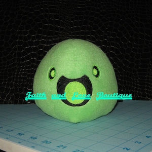 Slime Rancher Inspired Gold-tarr Slime Plushie/rare Gold-tarr Slime ...