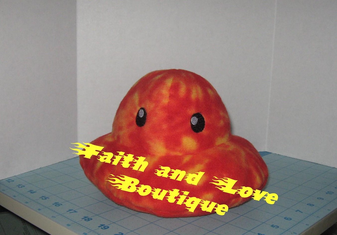 Slime Rancher Plush/ Fire Slime Inspired Plush! - Etsy